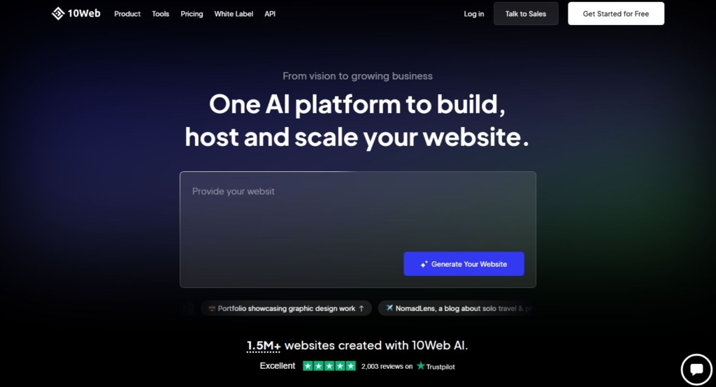 Webサイト自動生成AIツール8選まとめ！【ウェブサイトビルダー・ノーコード】 | KodoCode
